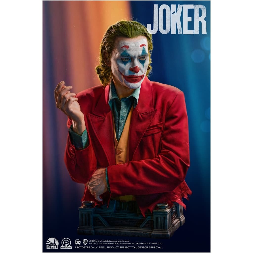 Arthur Fleck Joker Life-Size Bust - Comic Concepts
