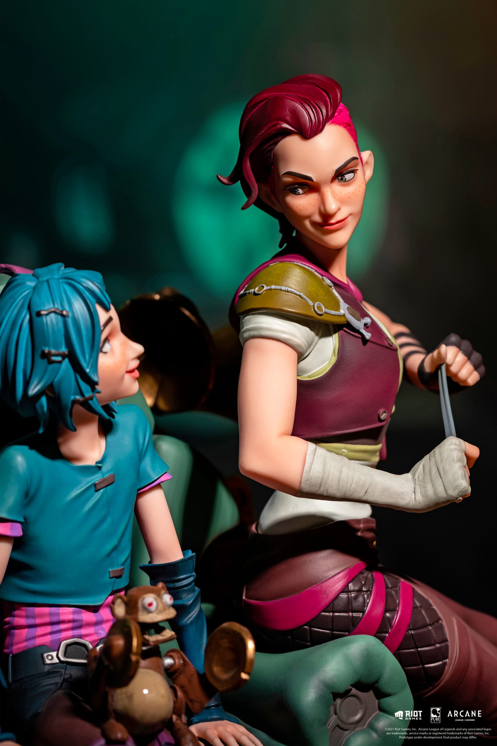 Arcane Powder and Vi Statue 1/6 Scale - Comic Concepts