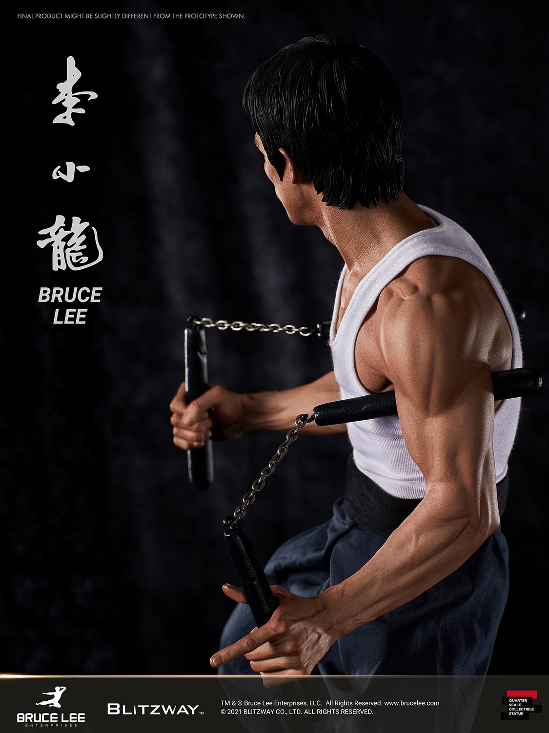 Bruce Lee Tribute Statue - Comic Concepts