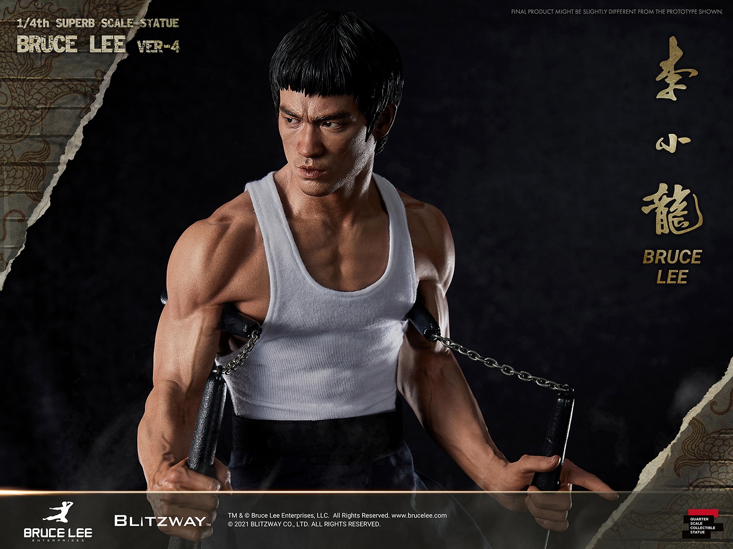 Bruce Lee Tribute Statue - Comic Concepts