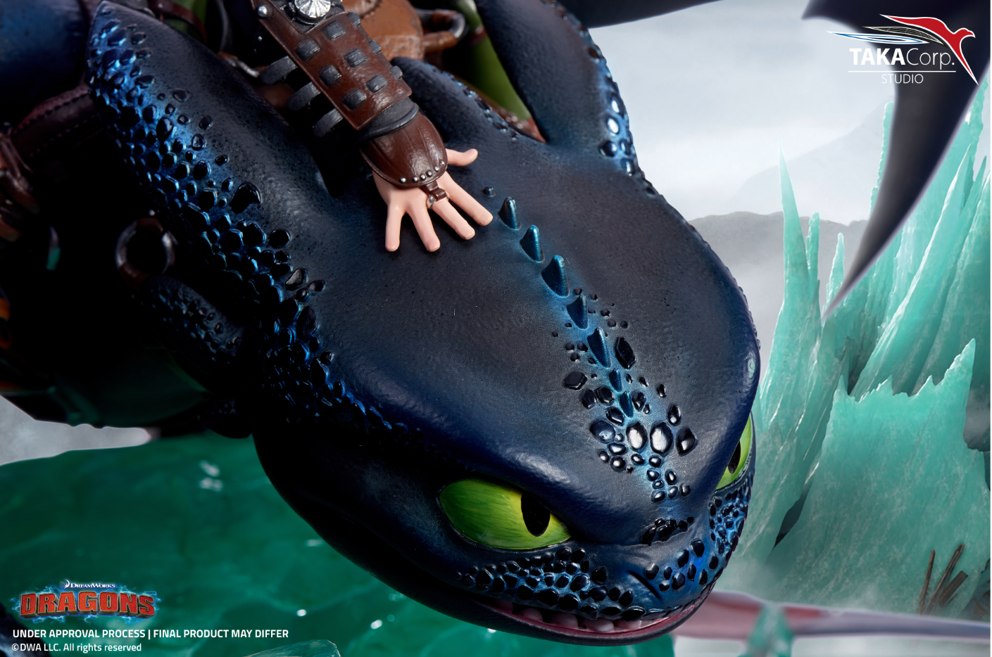 How To Train Your Dragon Hiccup and Toothless Statue - Comic Concepts