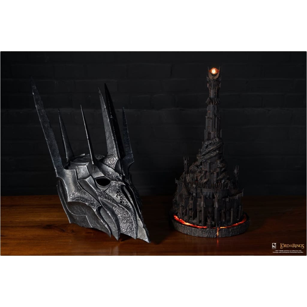 Lord Of The Rings Sauron Life-Size Mask Art Statue - Comic Concepts