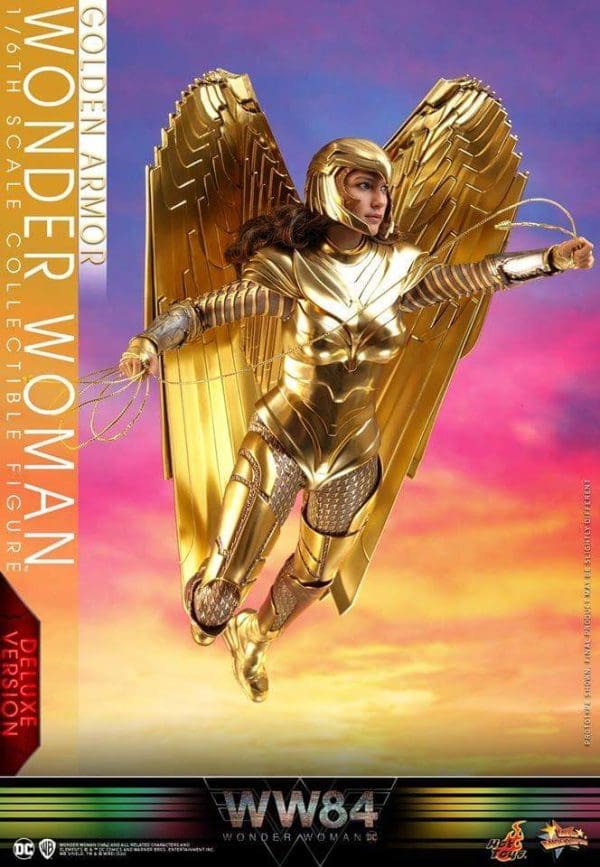 WW84 Wonder Woman Golden Armor Sixth Scale Figure - Comic Concepts