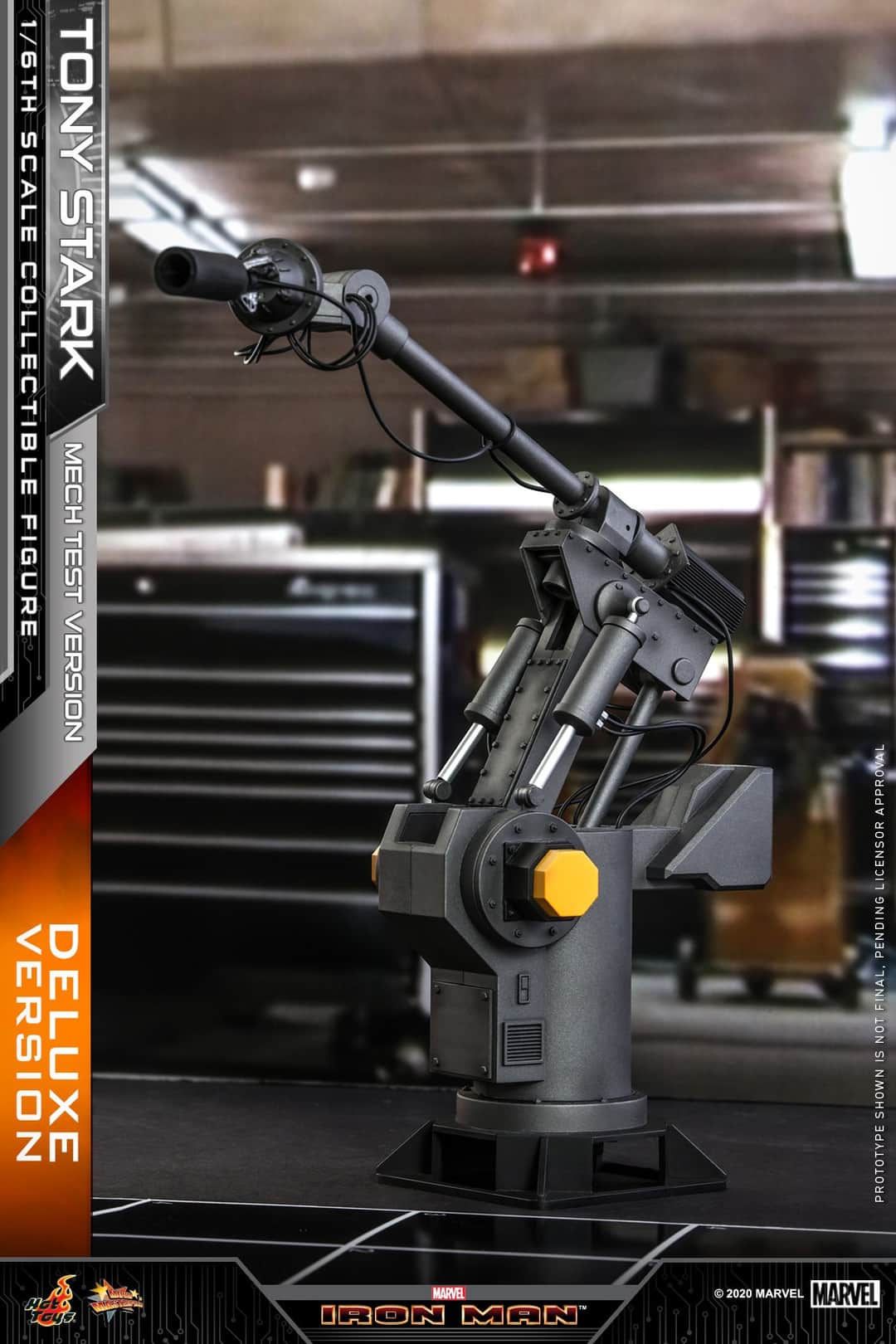 Iron Man Tony Stark Mech Test Version Sixth Scale Figure - Comic Concepts