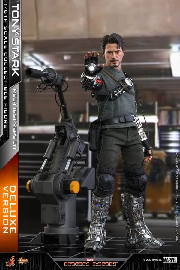 Iron Man Tony Stark Mech Test Version Sixth Scale Figure – Comic Concepts
