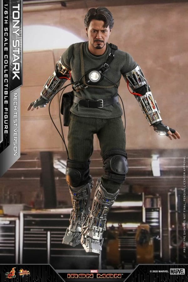 Iron Man Tony Stark Mech Test Version Sixth Scale Figure – Comic Concepts