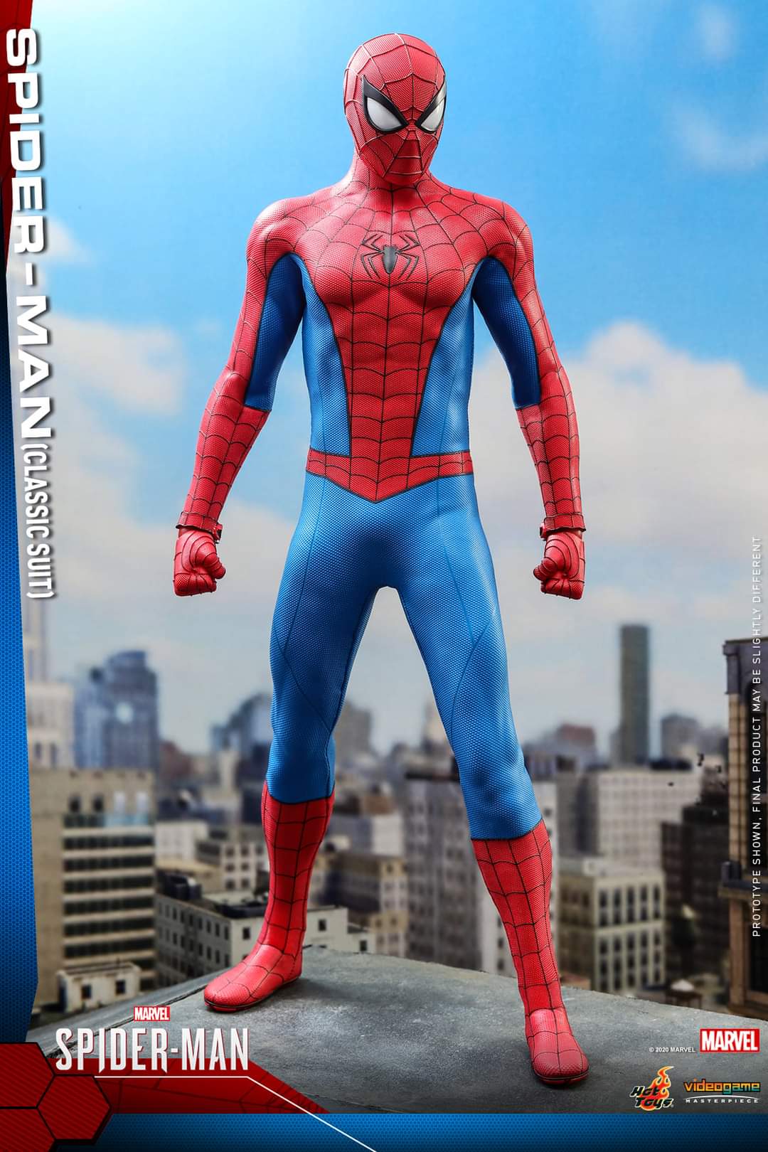 Classic Suit Spider-Man Sixth Scale Figure - Comic Concepts