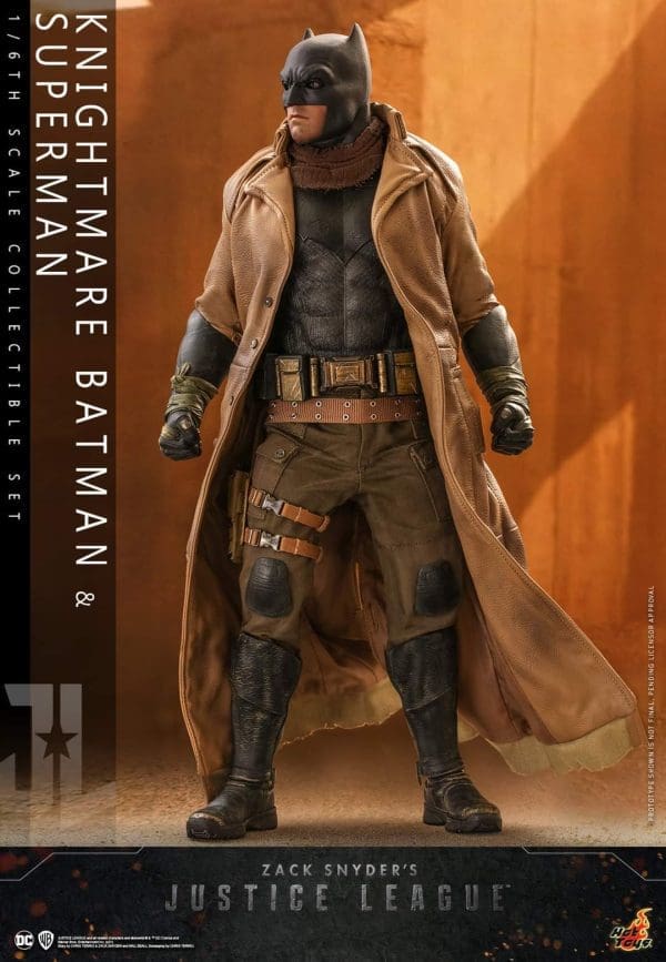 Snyder Cut Justice League Knightmare Batman and Superman Sixth Scale ...
