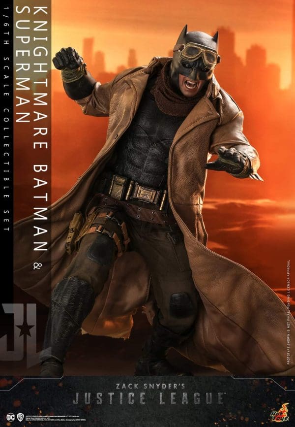 Snyder Cut Justice League Knightmare Batman and Superman Sixth Scale ...