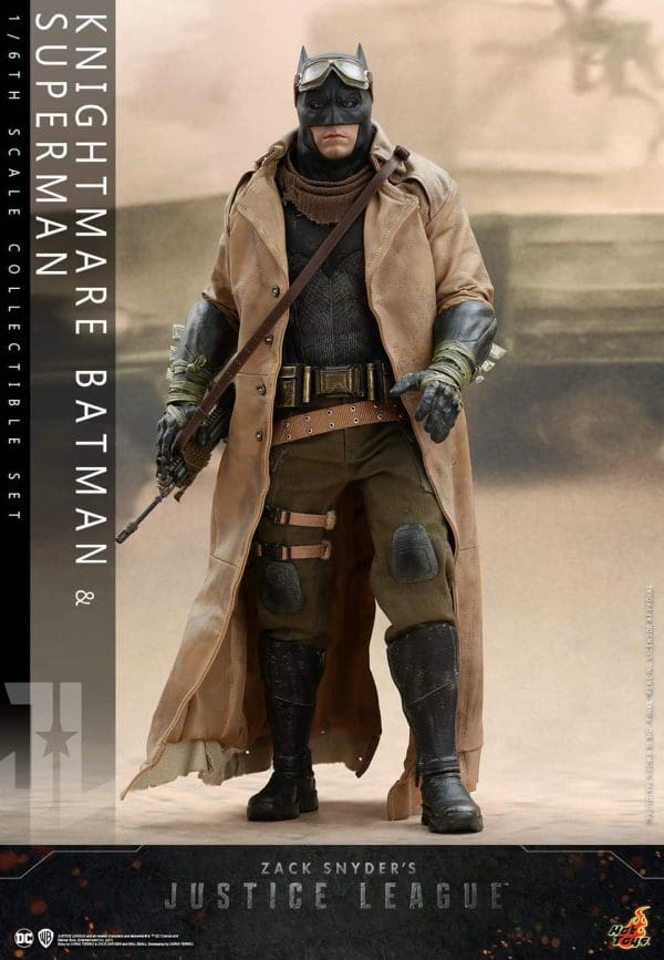 Snyder Cut Justice League Knightmare Batman and Superman Sixth Scale ...