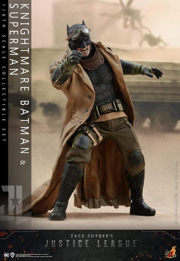 Snyder Cut Justice League Knightmare Batman and Superman Sixth Scale ...