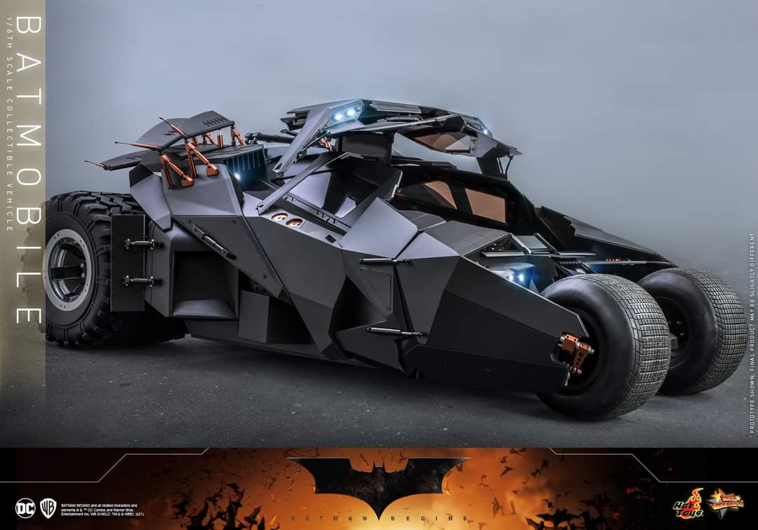 Batman Begins Batmobile Sixth Scale Vehicle - Comic Concepts