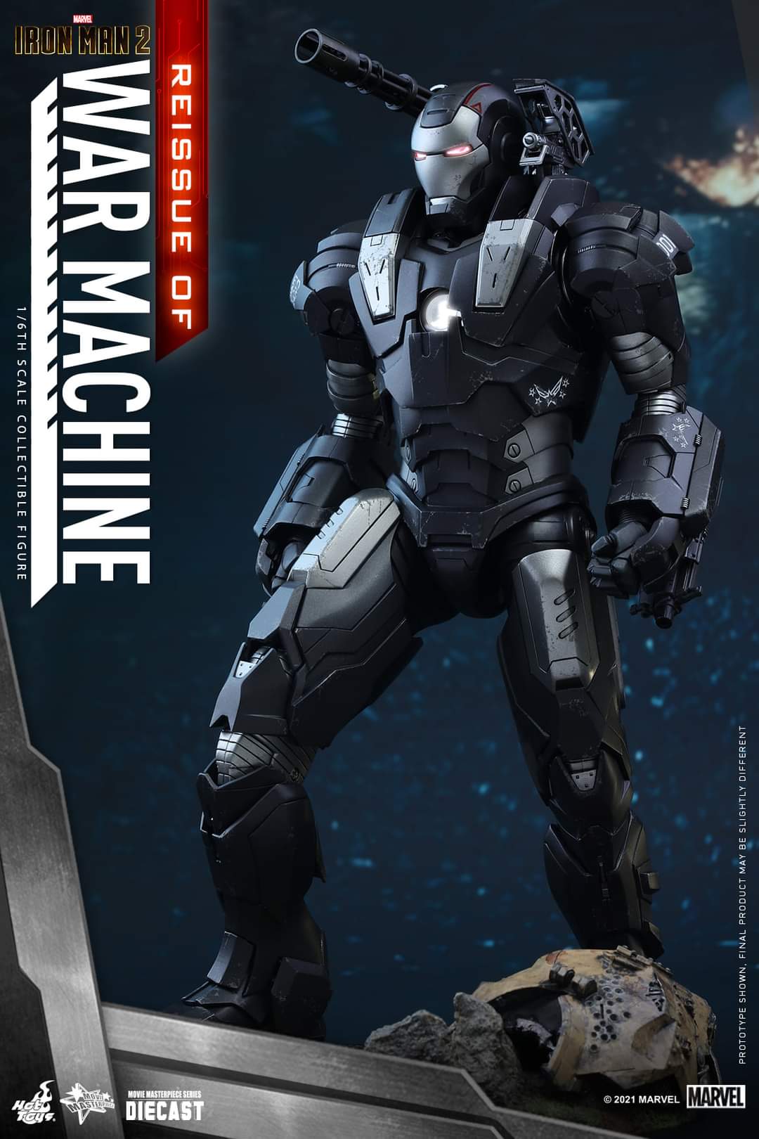 Iron Man 2: War Machine Mark I Sixth Scale Figure Re-Issue – Comic Concepts