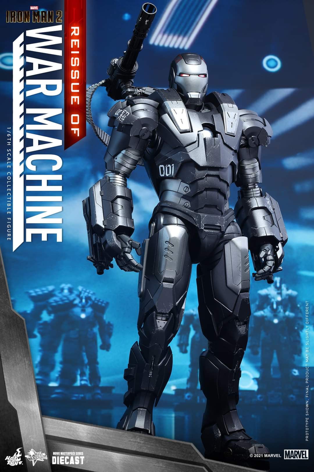 Iron Man 2: War Machine Mark I Sixth Scale Figure Re-Issue – Comic Concepts