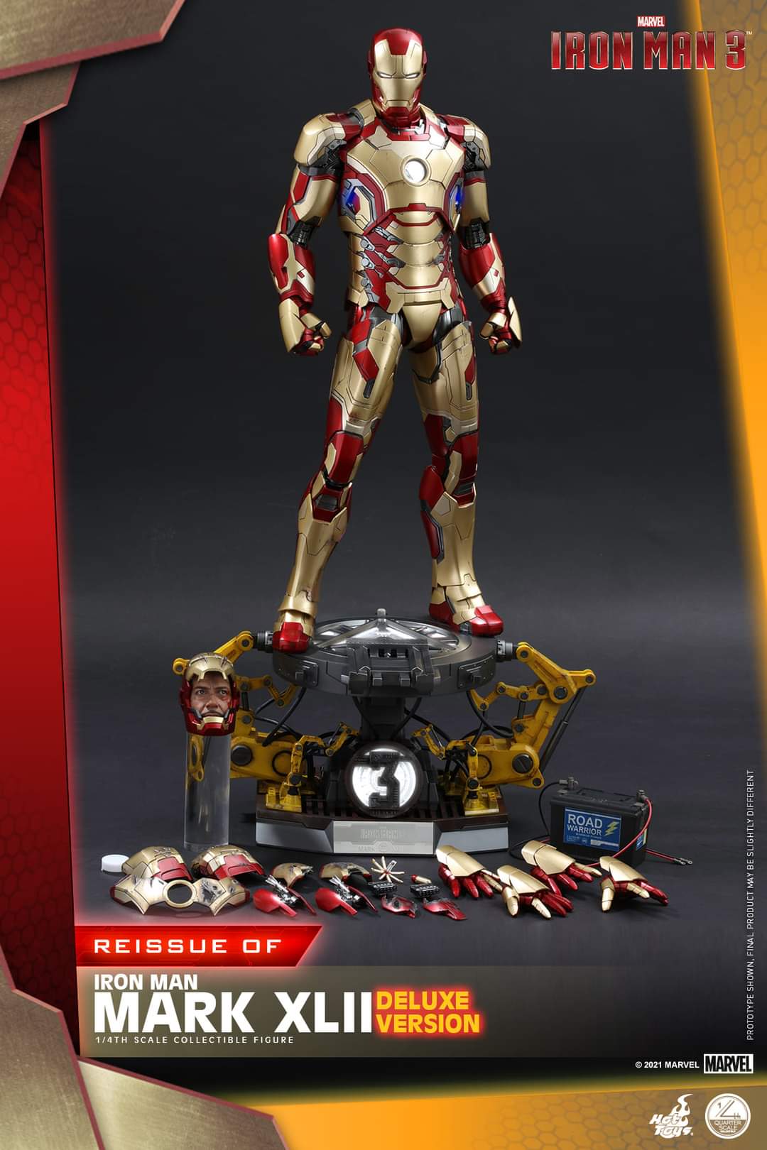 Iron Man Mark XLII Quarter Scale Figure - Comic Concepts