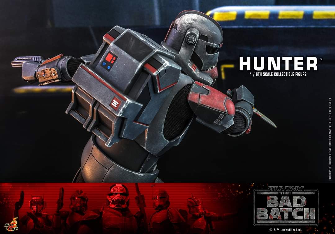 The Bad Batch Hunter Sixth Scale Figure - Comic Concepts