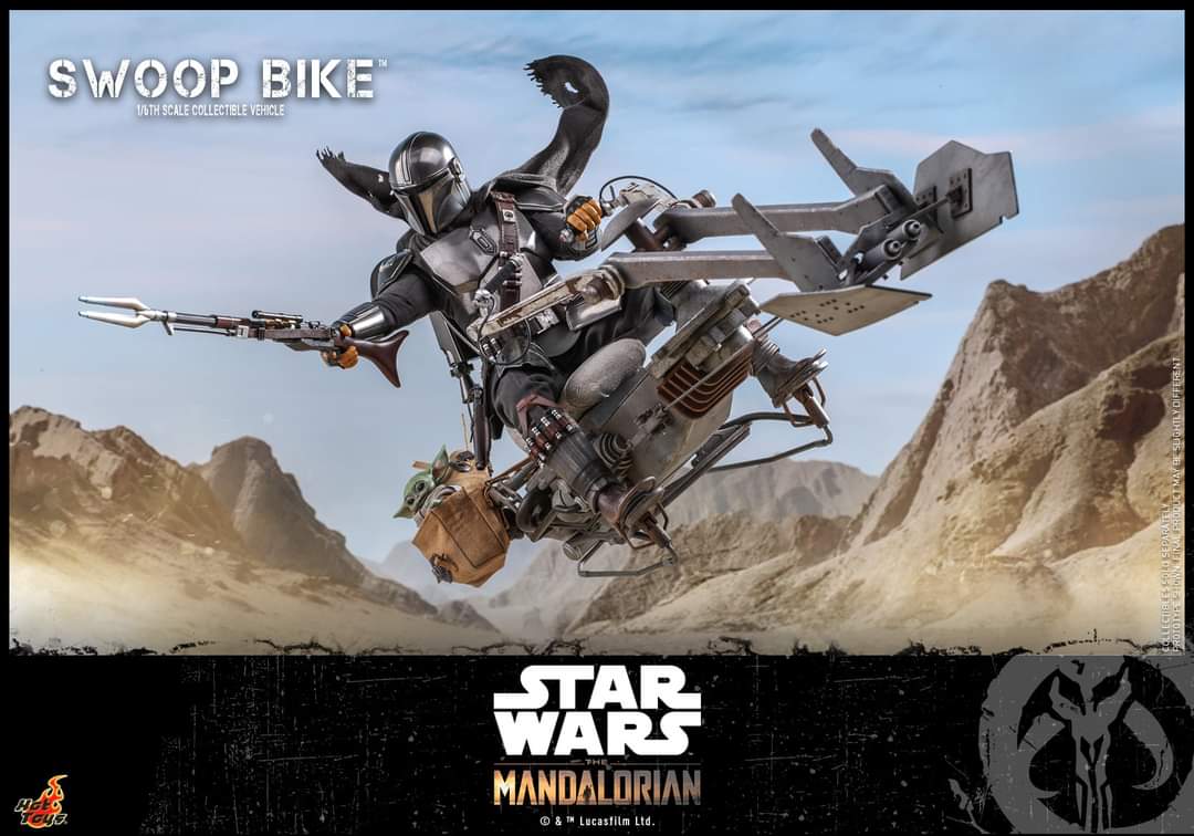The Mandalorian Swoop Bike Sixth Scale Vehicle - Comic Concepts
