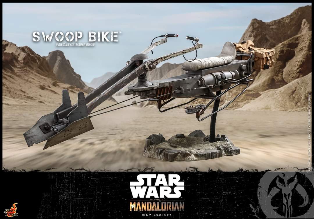 The Mandalorian Swoop Bike Sixth Scale Vehicle - Comic Concepts