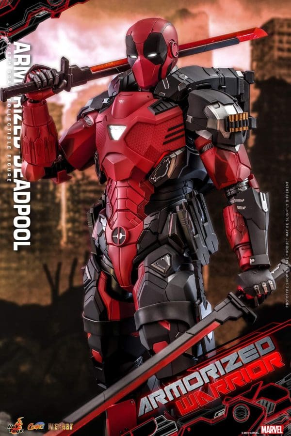 Armorized Deadpool Sixth Scale Figure – Comic Concepts