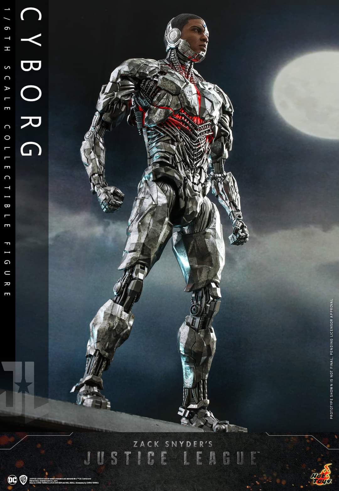 Snyder Cut Justice League Cyborg Sixth Scale Figure - Comic Concepts