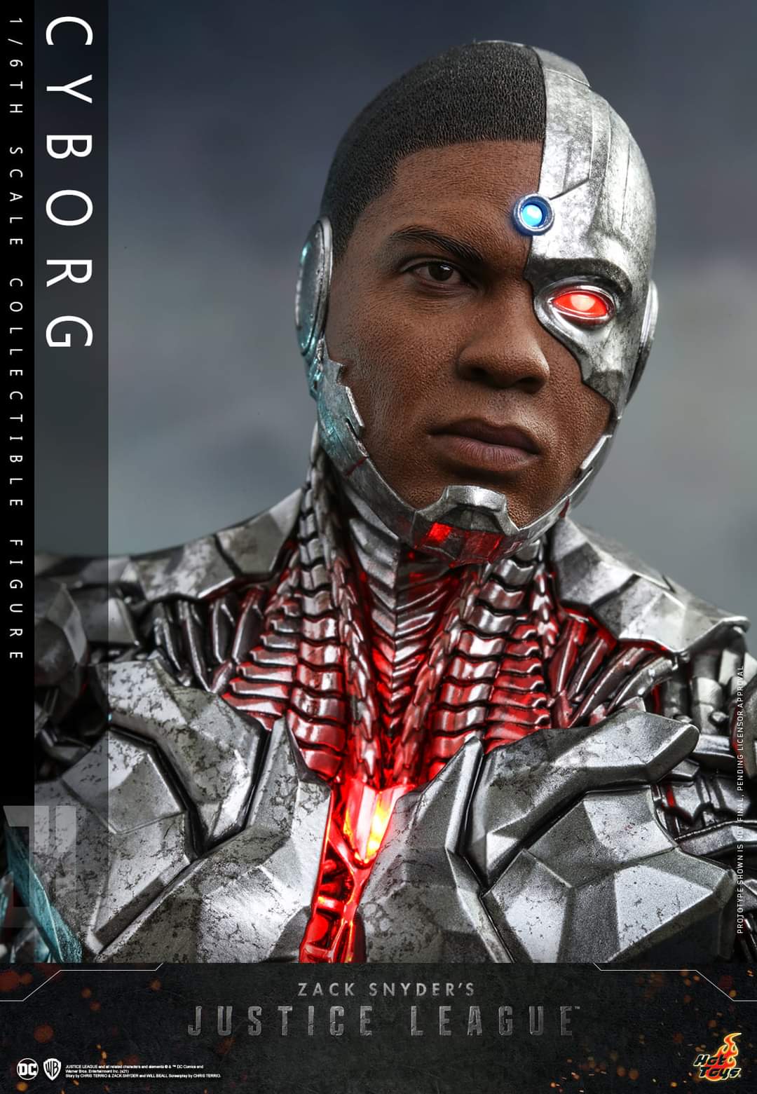 Snyder Cut Justice League Cyborg Sixth Scale Figure - Comic Concepts