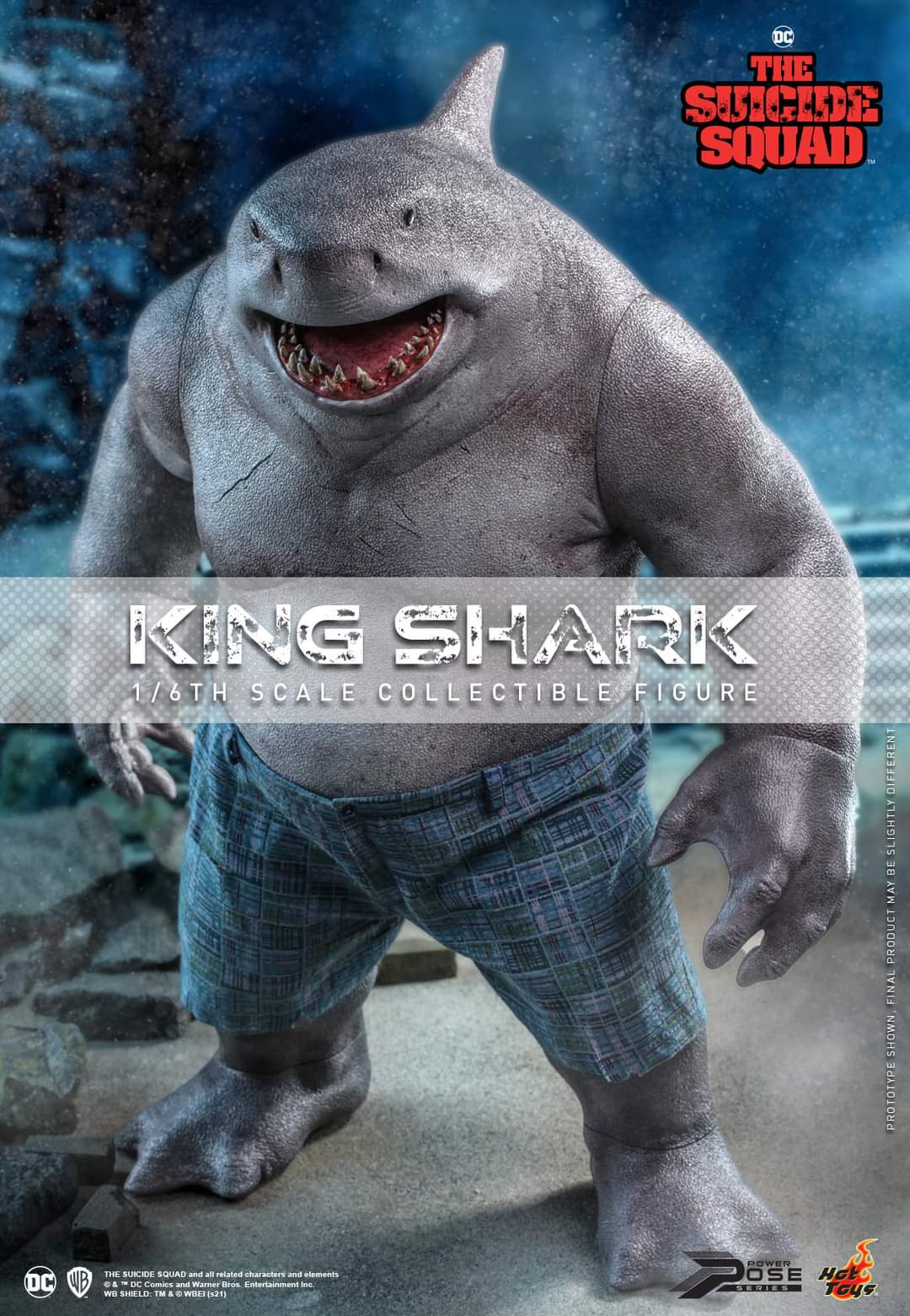The Suicide Squad King Shark Sixth Scale Figure - Comic Concepts