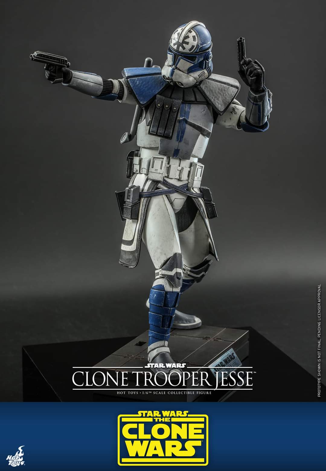 Star Wars The Clone Wars Clone Trooper Jesse Sixth Scale Figure - Comic ...