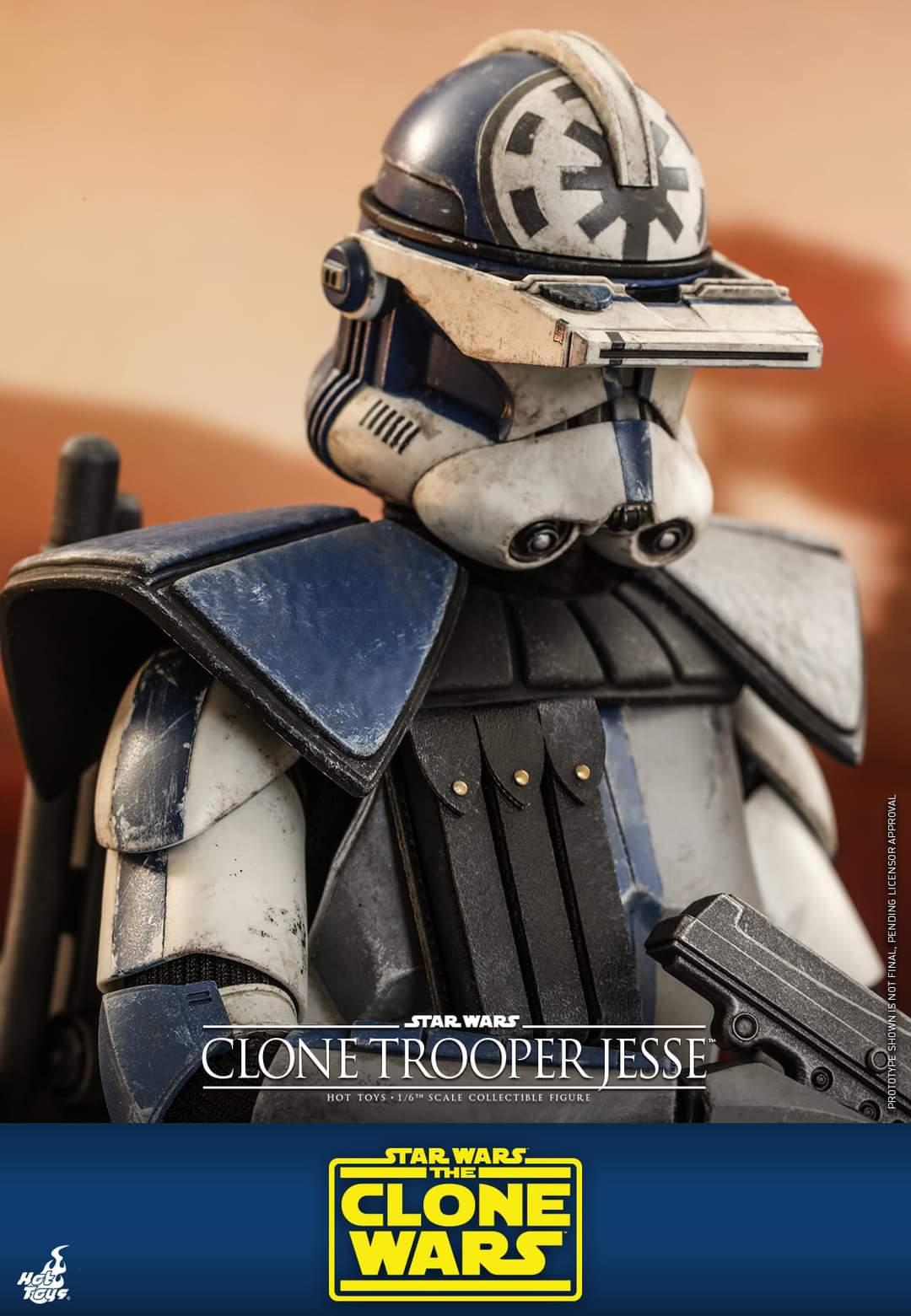 Star Wars The Clone Wars Clone Trooper Jesse Sixth Scale Figure - Comic ...