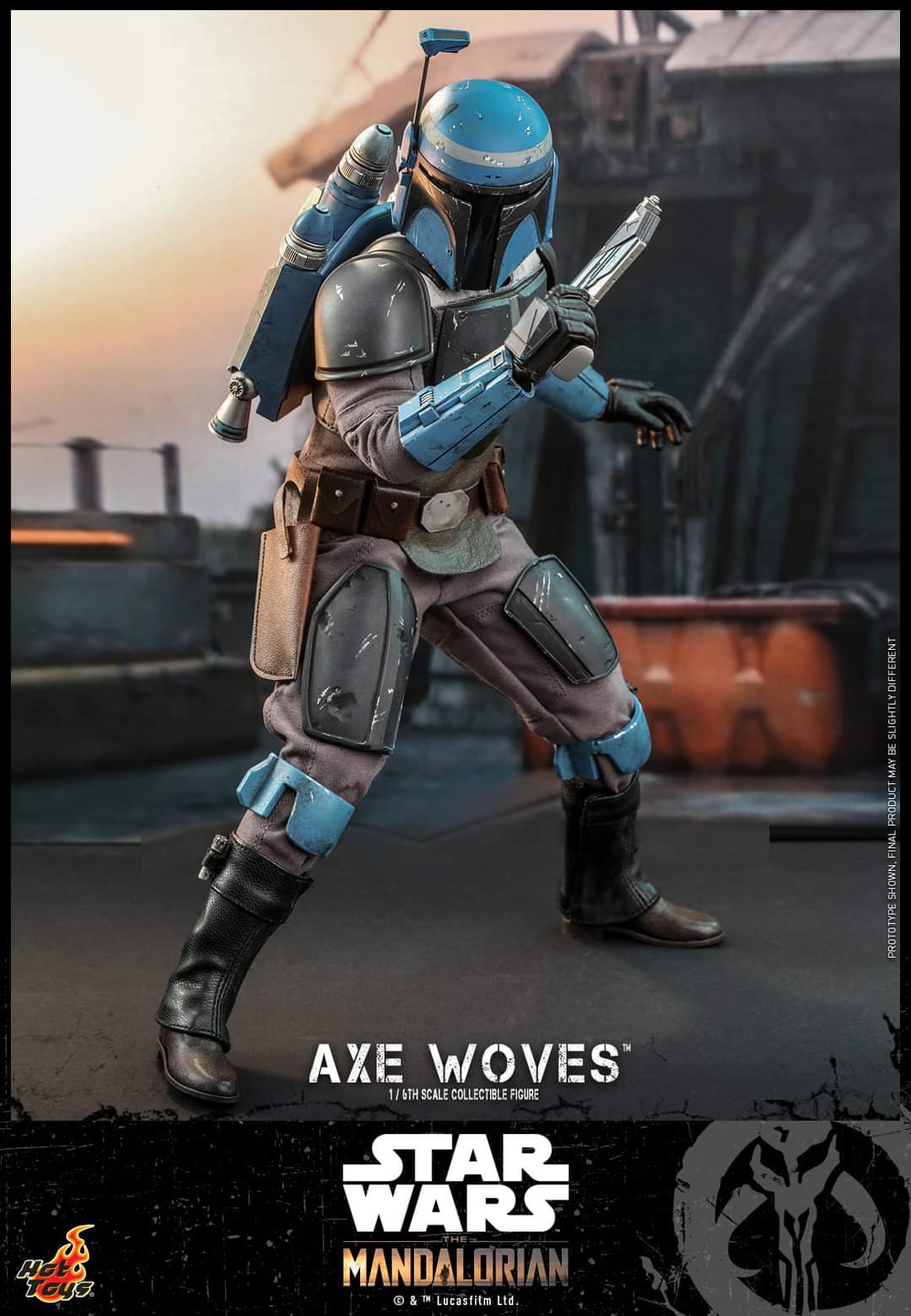The Mandalorian Axe Woves Sixth Scale Figure - Comic Concepts