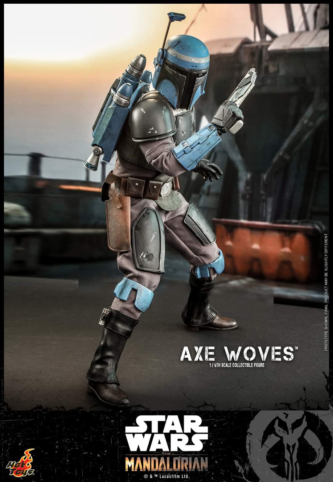 The Mandalorian Axe Woves Sixth Scale Figure - Comic Concepts