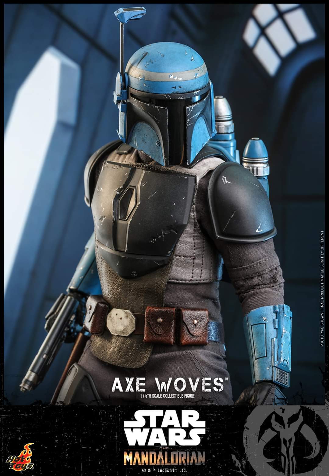 The Mandalorian Axe Woves Sixth Scale Figure - Comic Concepts