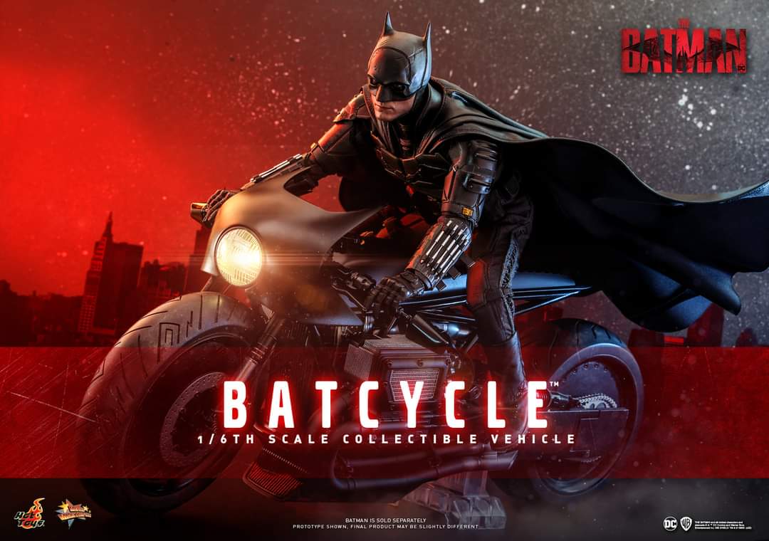 The Batman Batcycle Sixth Scale Vehicle Collectible - Comic Concepts