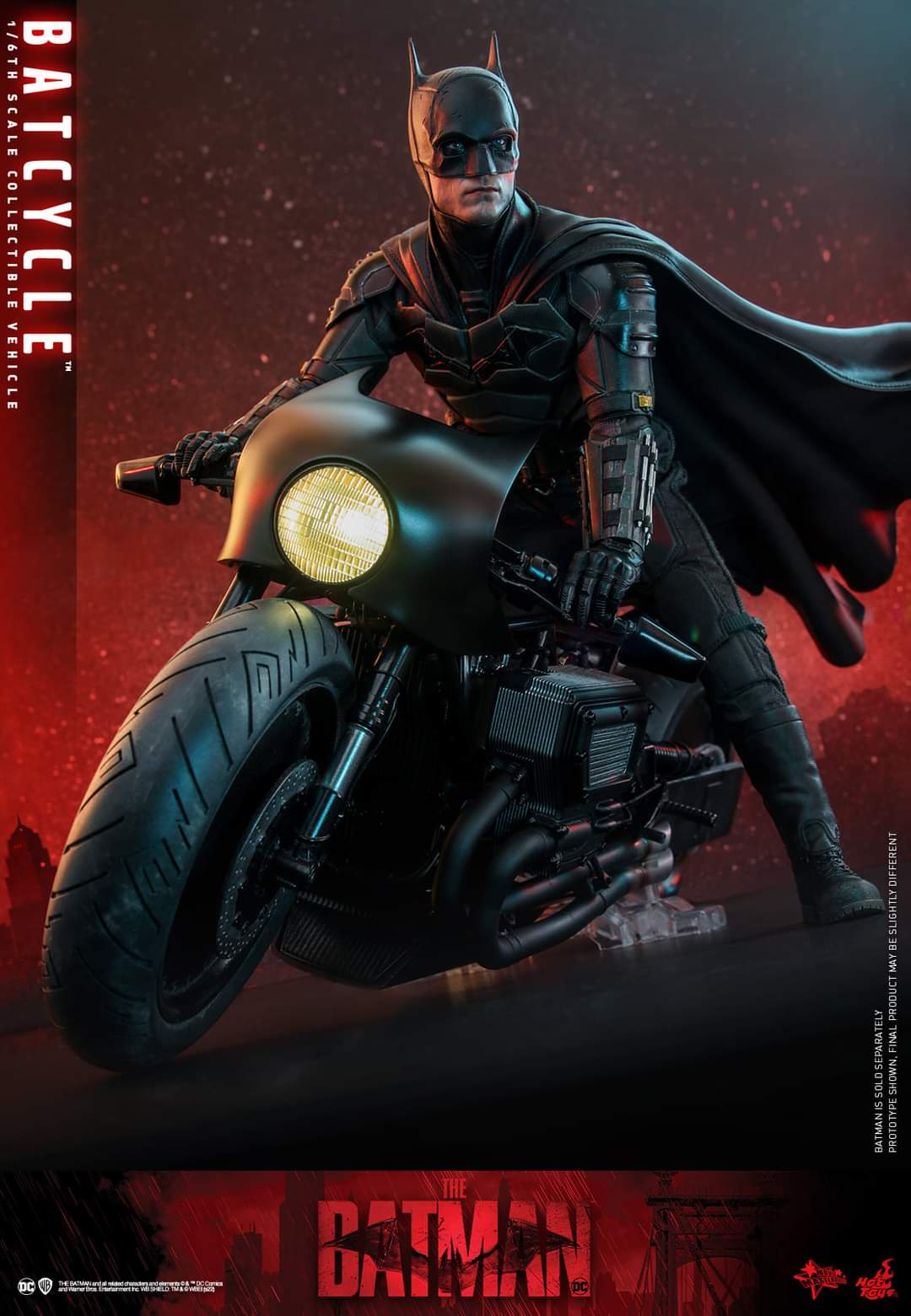 The Batman Batcycle Sixth Scale Vehicle Collectible - Comic Concepts