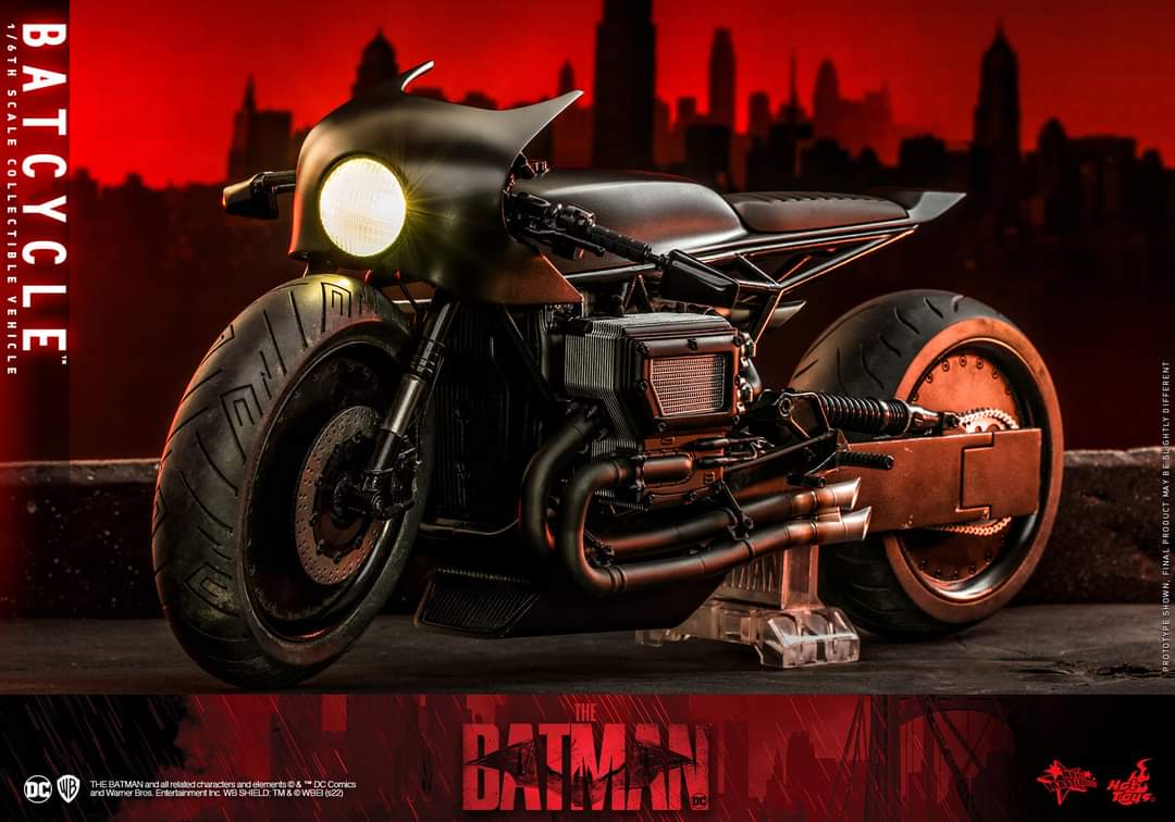 The Batman Batcycle Sixth Scale Vehicle Collectible - Comic Concepts