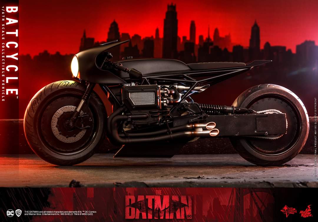 The Batman Batcycle Sixth Scale Vehicle Collectible - Comic Concepts