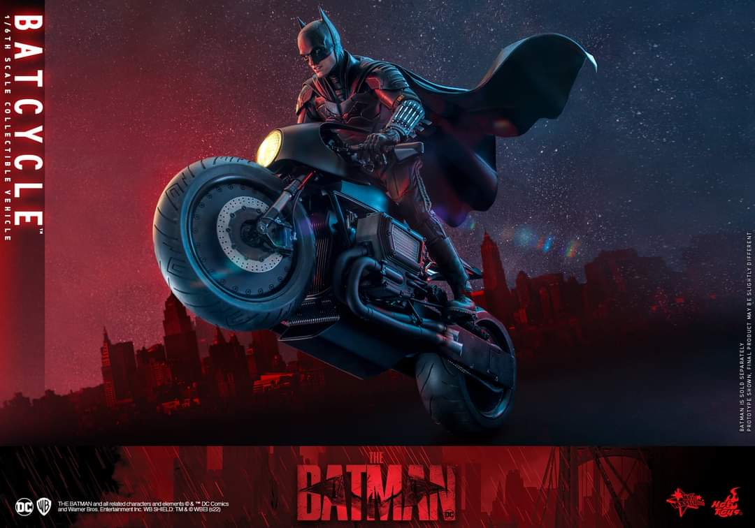 The Batman Batcycle Sixth Scale Vehicle Collectible - Comic Concepts