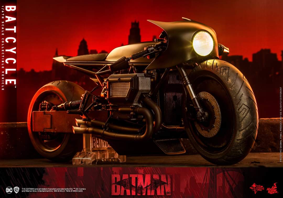 The Batman Batcycle Sixth Scale Vehicle Collectible - Comic Concepts
