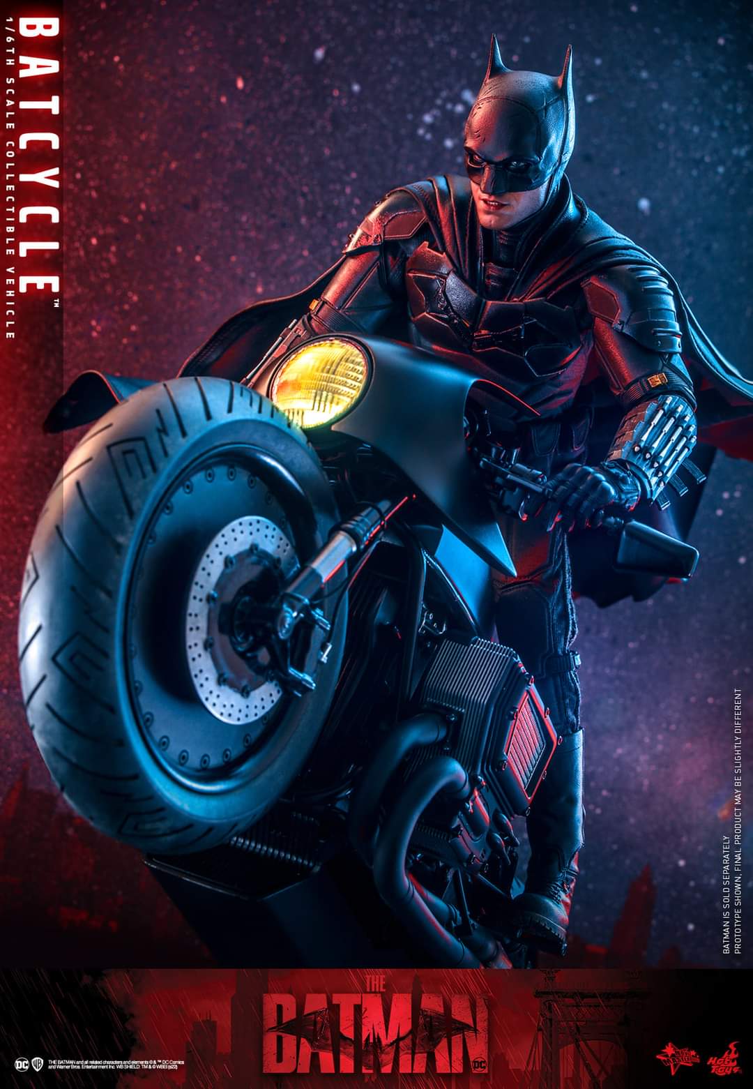The Batman Batcycle Sixth Scale Vehicle Collectible - Comic Concepts