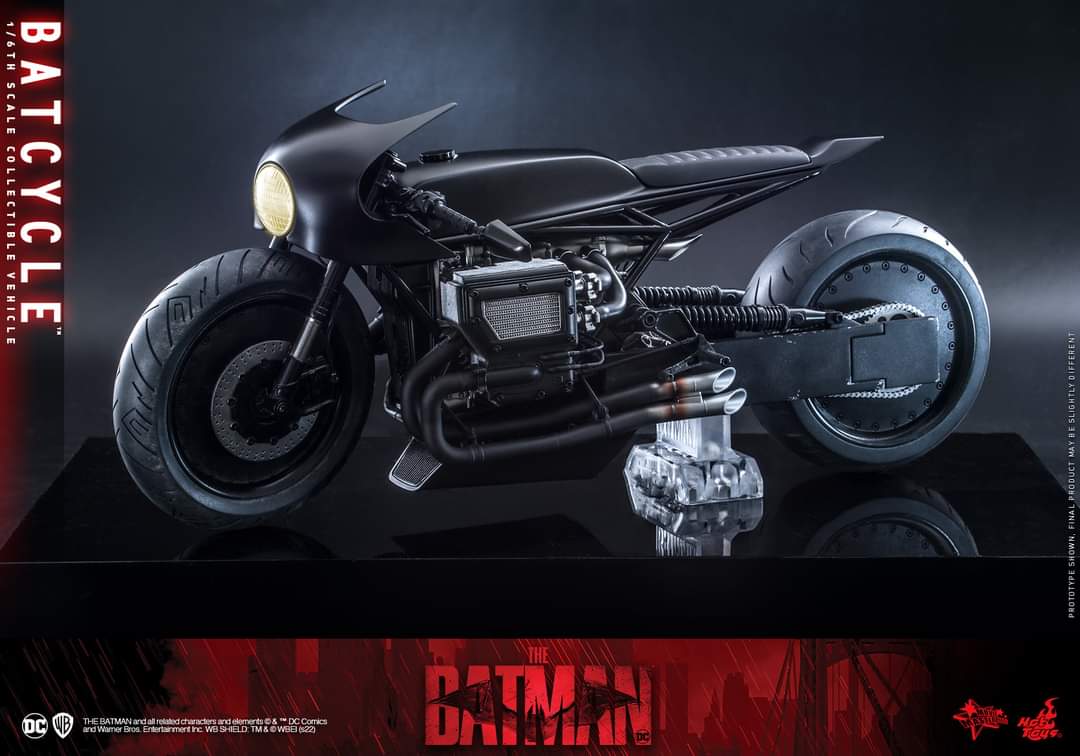 The Batman Batcycle Sixth Scale Vehicle Collectible - Comic Concepts