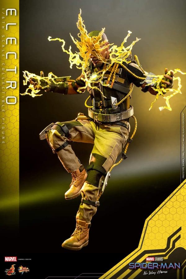 Spider-Man No Way Home Electro Sixth Scale Figure Collectible – Comic ...
