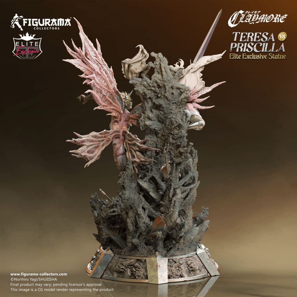 Figurama Claymore Teresa vs Priscilla Statue Elite Exclusive - Comic ...