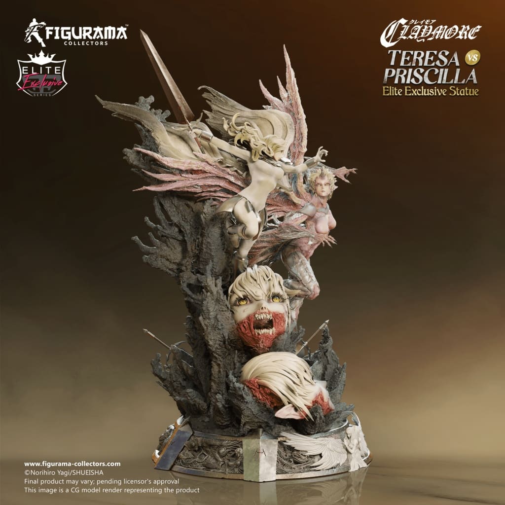 Figurama Claymore Teresa vs Priscilla Statue Elite Exclusive – Comic ...