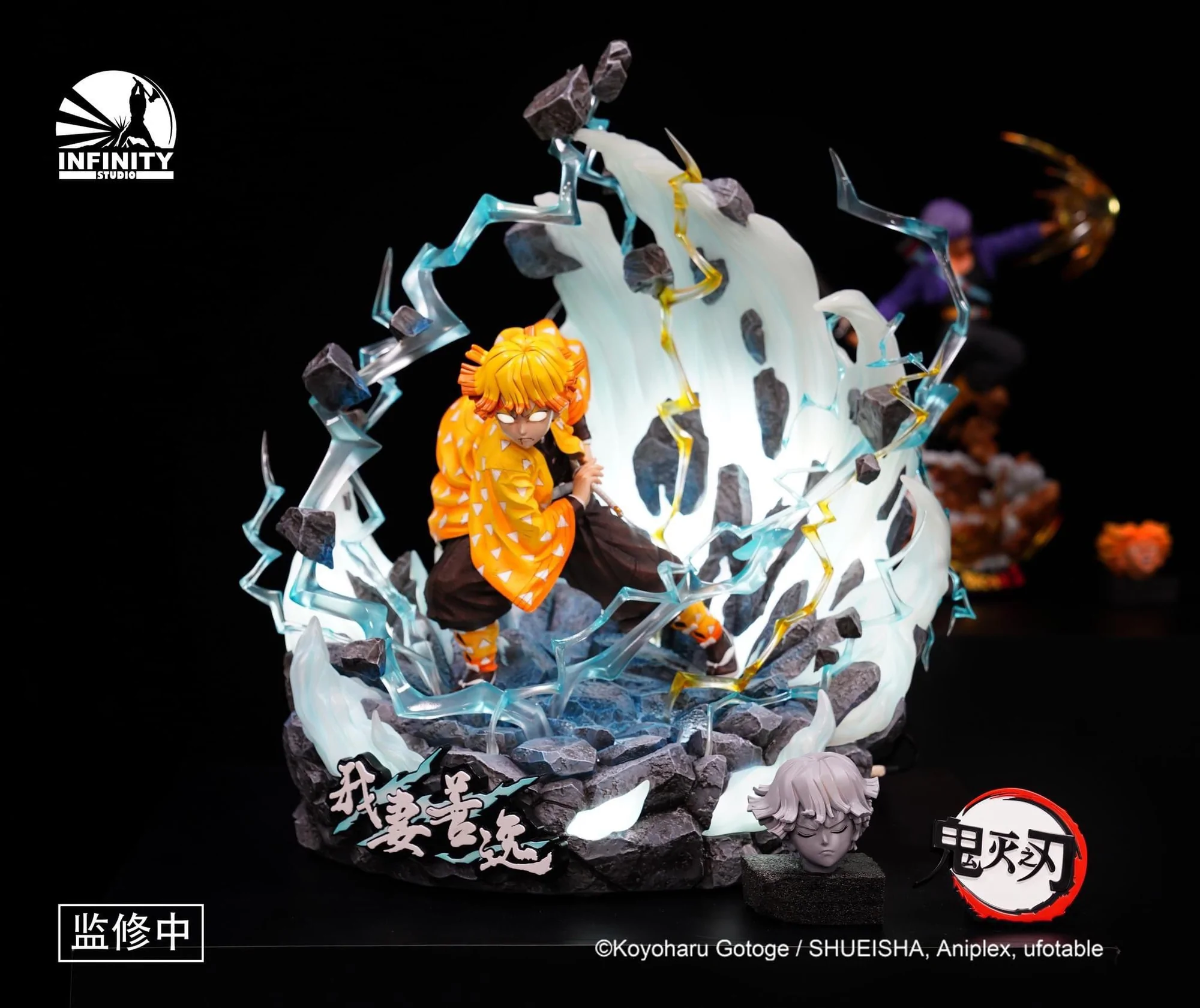 Kimetsu No Yaiba Demon Slayer Agatsuma Zenitsu Statue - Comic Concepts