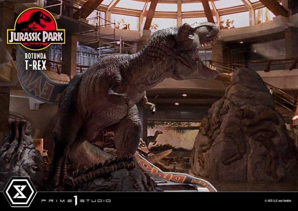 Prime 1 Studio Jurassic Park T-Rex Statue Rotunda Legacy Museum ...