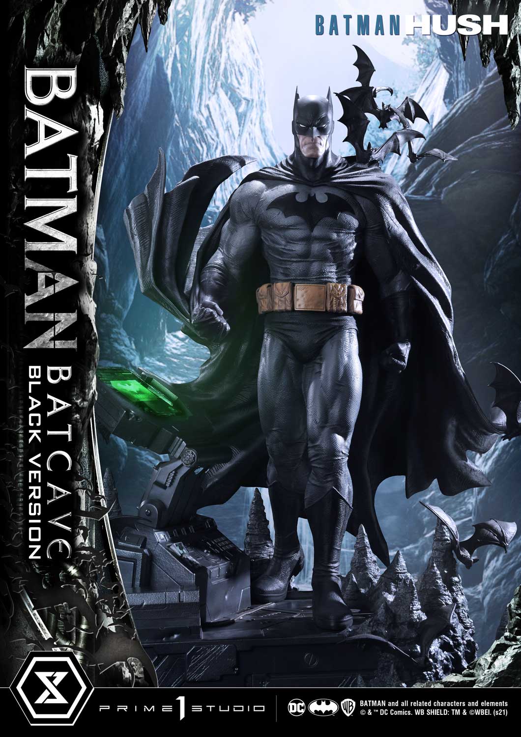Batman Batcave Black Variant 1:3 Scale Statue Diorama - Comic Concepts