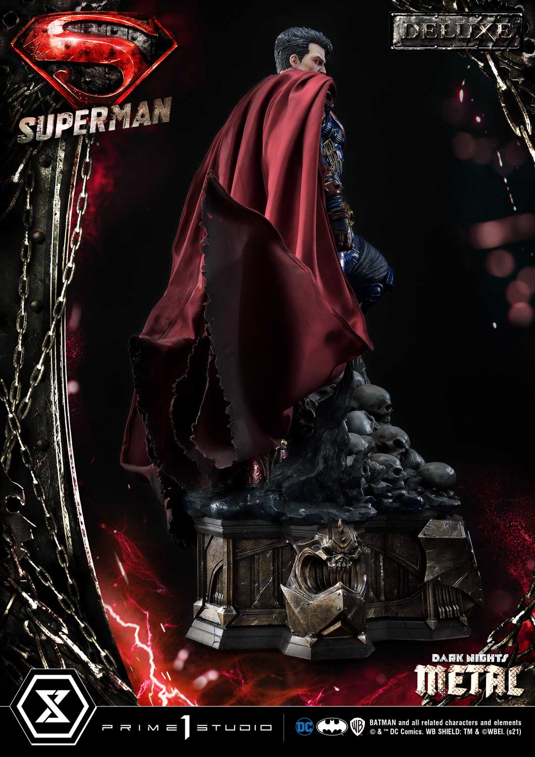 Prime 1 Studio Dark Nights Metal Superman Statue - Comic Concepts