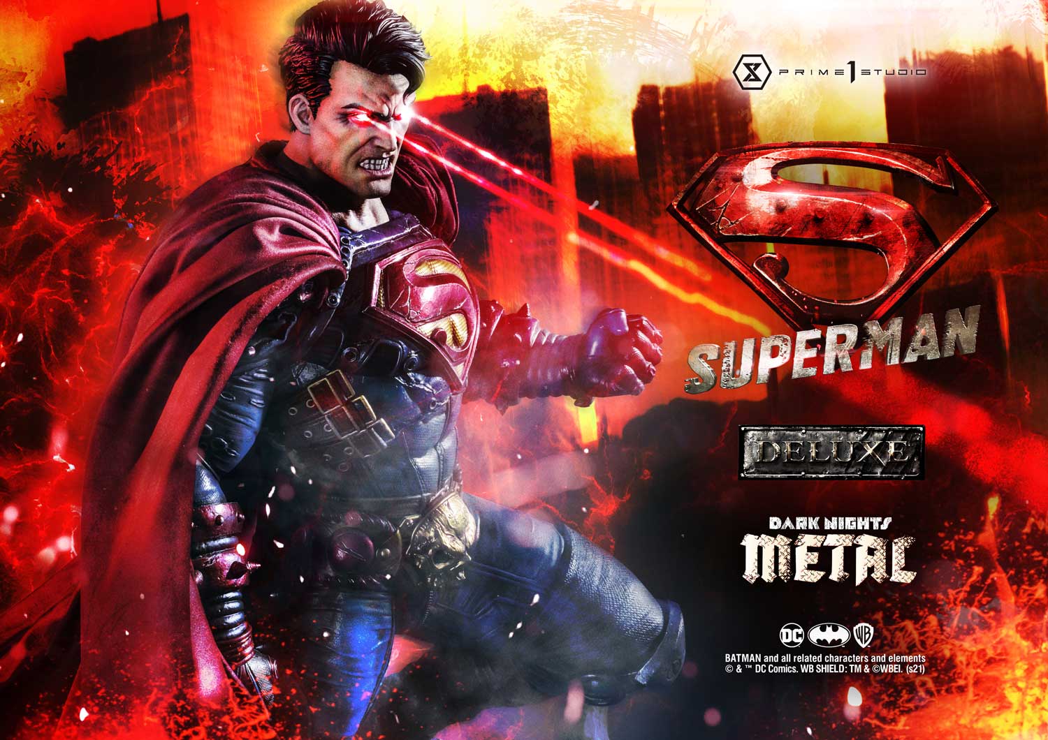 Prime 1 Studio Dark Nights Metal Superman Statue - Comic Concepts