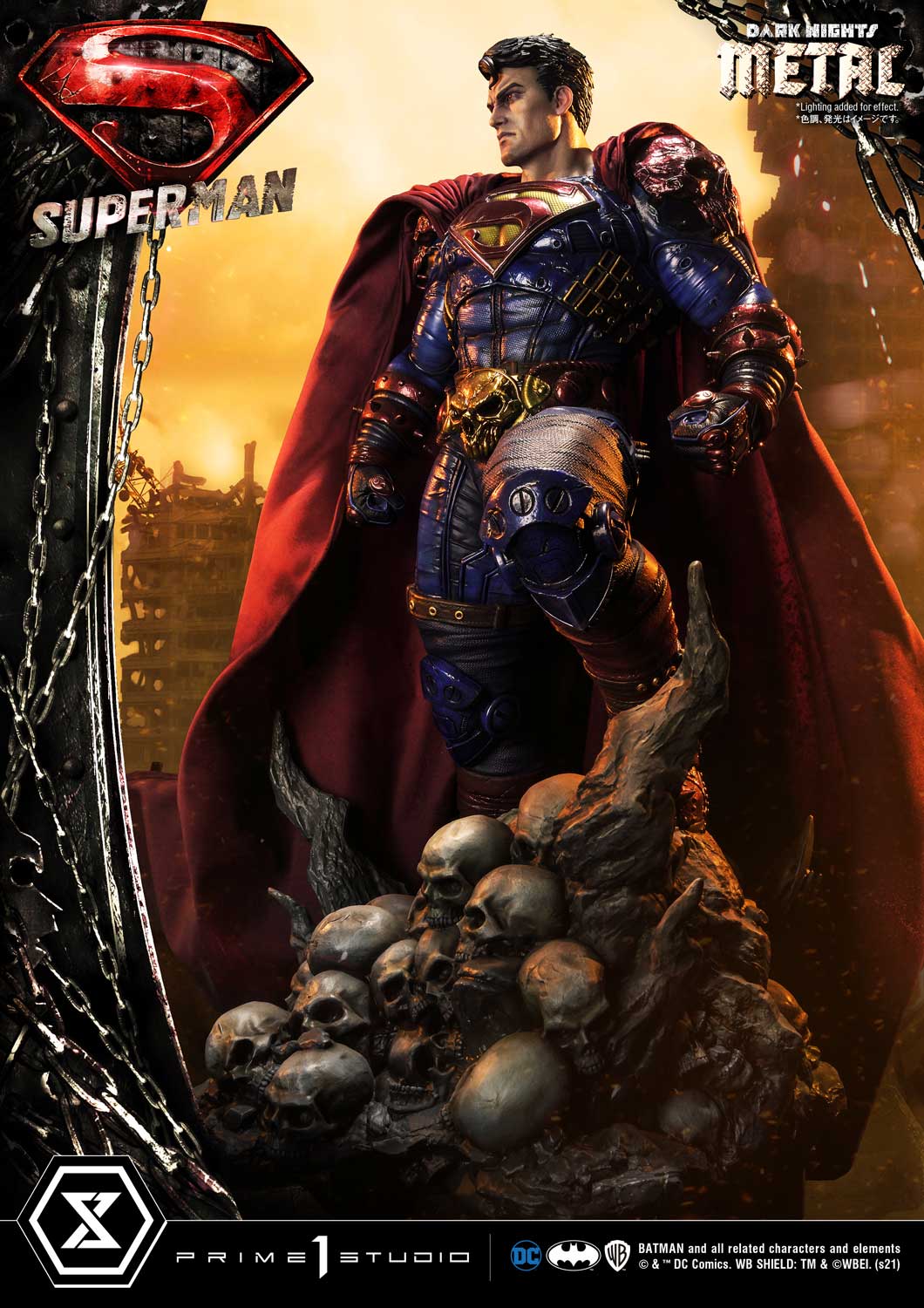 Prime 1 Studio Dark Nights Metal Superman Statue - Comic Concepts
