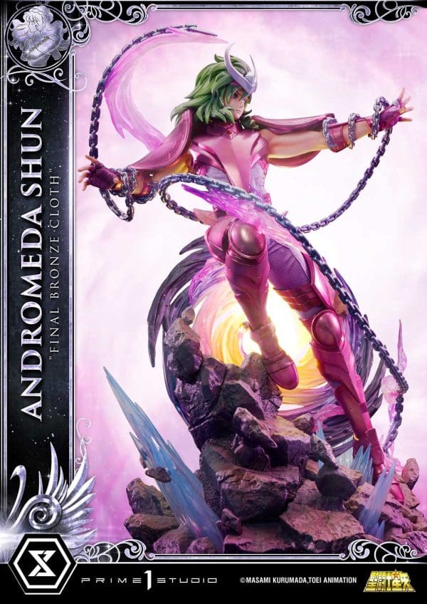 Saint Seiya Andromeda Shun Statue Final Bronze Cloth 1/4 Scale - Comic Concepts