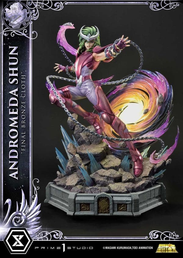 Saint Seiya Andromeda Shun Statue Final Bronze Cloth 1/4 Scale - Comic Concepts
